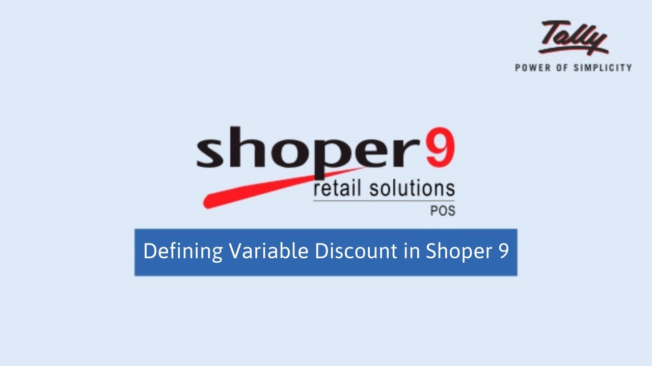 Defining Variable Discount in Shoper 9 - YouTube