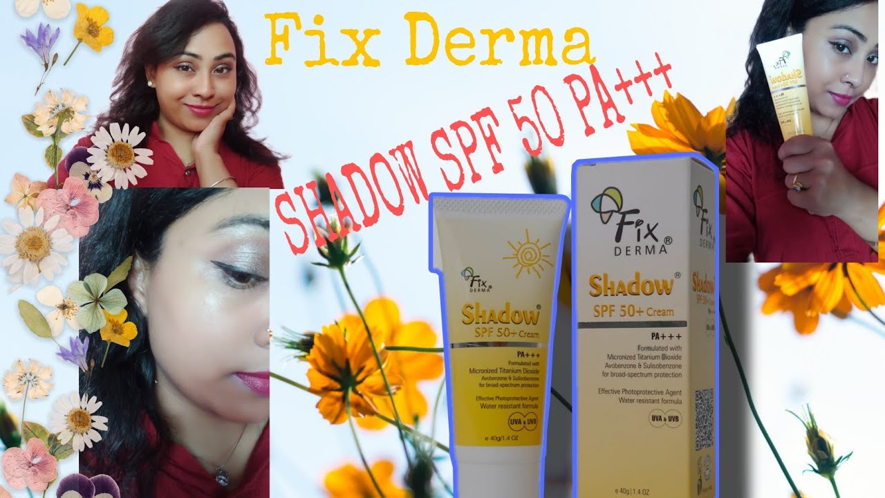 Best dermatological tested sunscreen fix Derma shadow spf 50PA ...