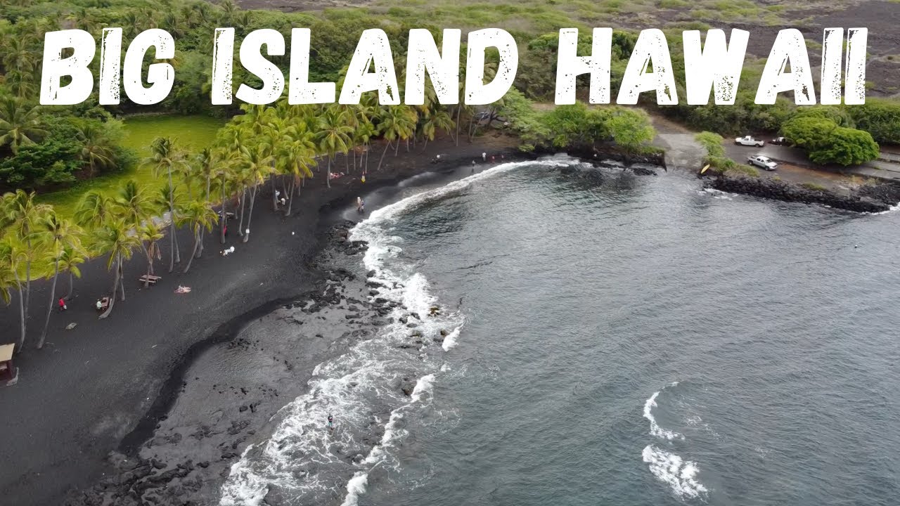 Hawaii Volcanoes, Black Sand Beach, Waterfalls, and Hilo Town | BIG ...