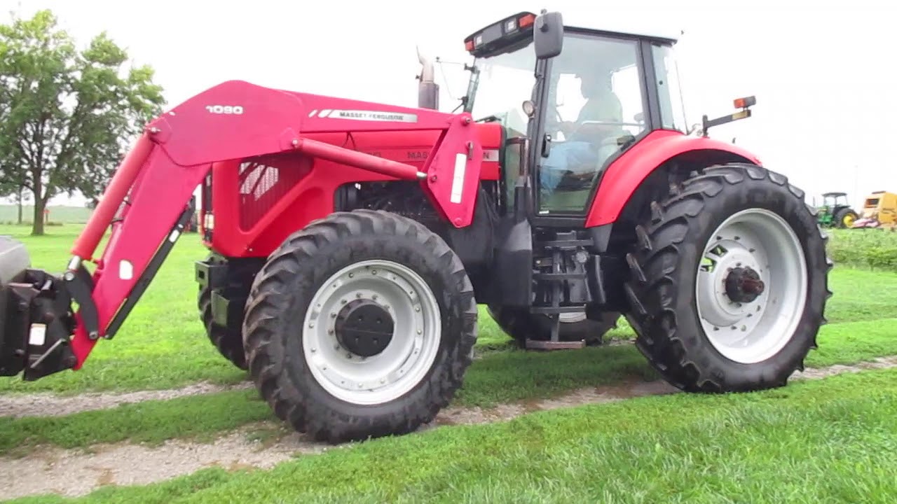 BigIron Auctions 2003 Massey Ferguson 8280 MFWD Loader Tractor 9/25/19 ...