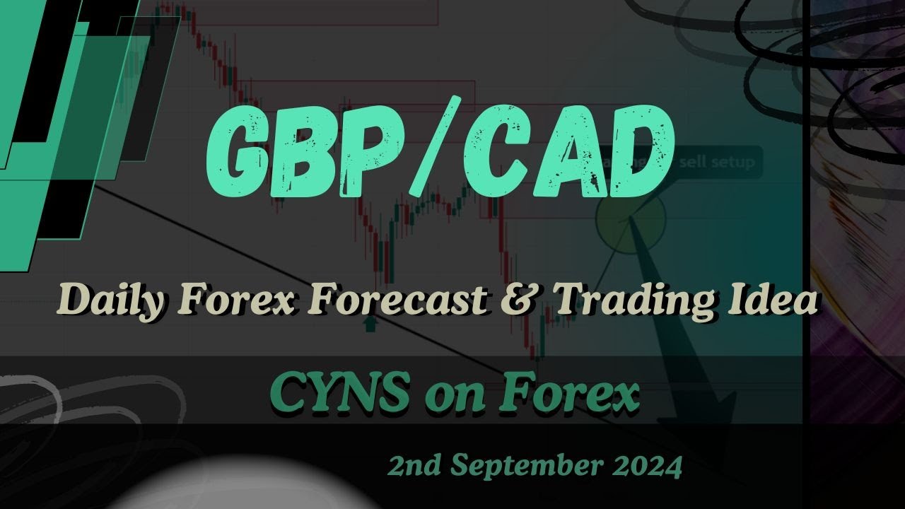 GBPCAD Analysis Today | Fx Trading Idea for 2nd September 2024 by CYNS ...