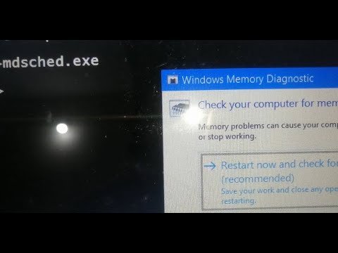 how to open windows memory diagnostic from command prompt in windows 10 ...