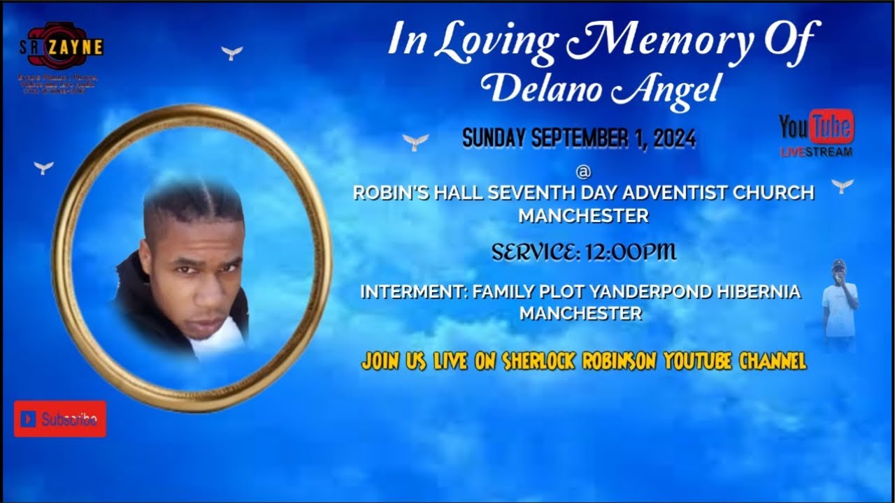 Delano Angel Home-going Service, Hibernia, Manchester @ the Graveside ...