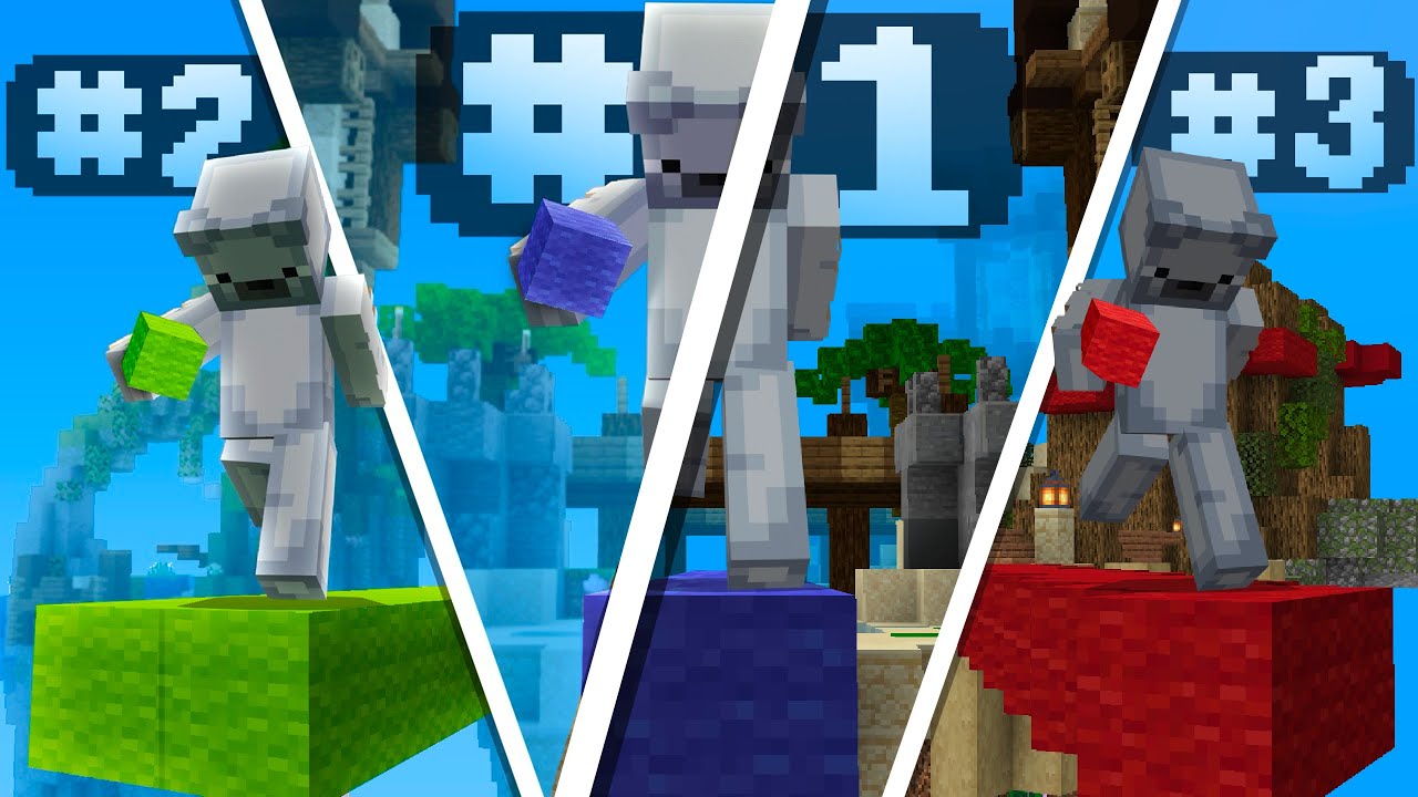 Minecraft Thumbnail Timelapse #2 (mastering bridging) - YouTube
