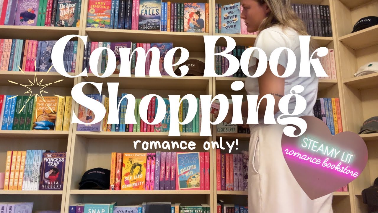 Come Book Shopping With Me📚 | Romance ONLY bookstore in Tampa!🏝 - YouTube