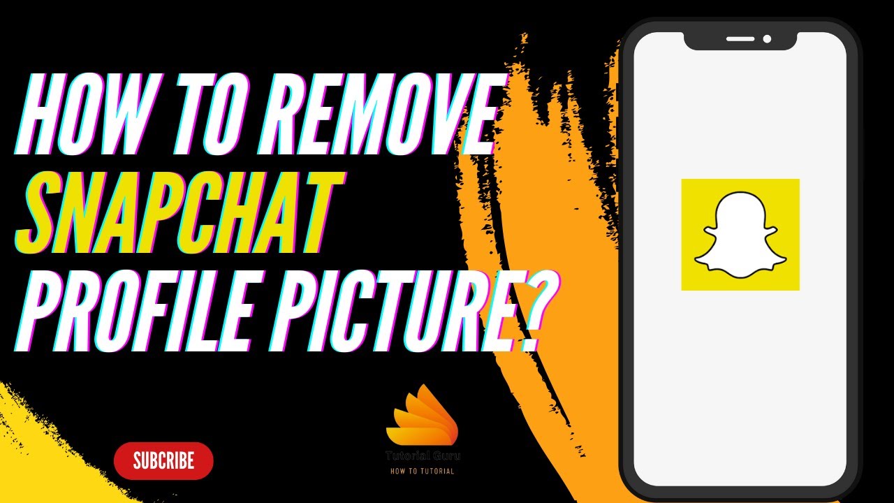 How to Remove Snapchat Profile Picture? - YouTube