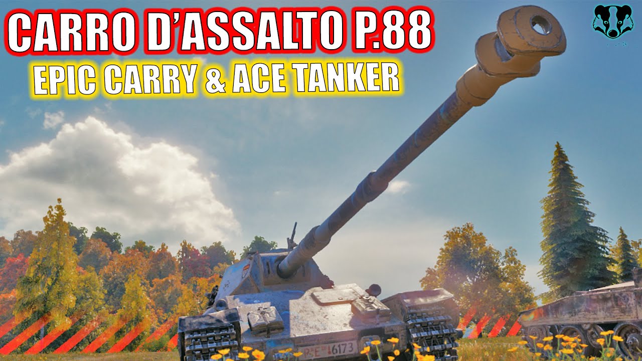 Carro D'Assalto P.88 - Epic Ace Tanker & Carry - YouTube