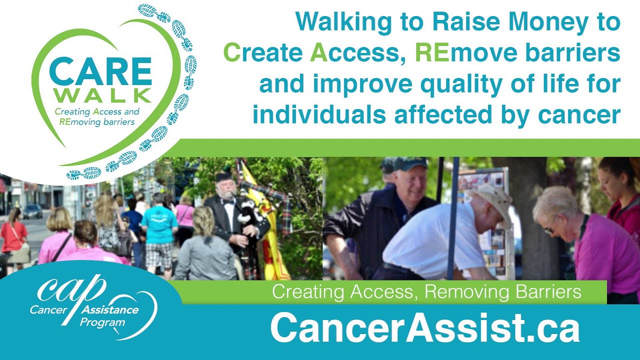 Cancer Assistance Program CARE Walk - YouTube