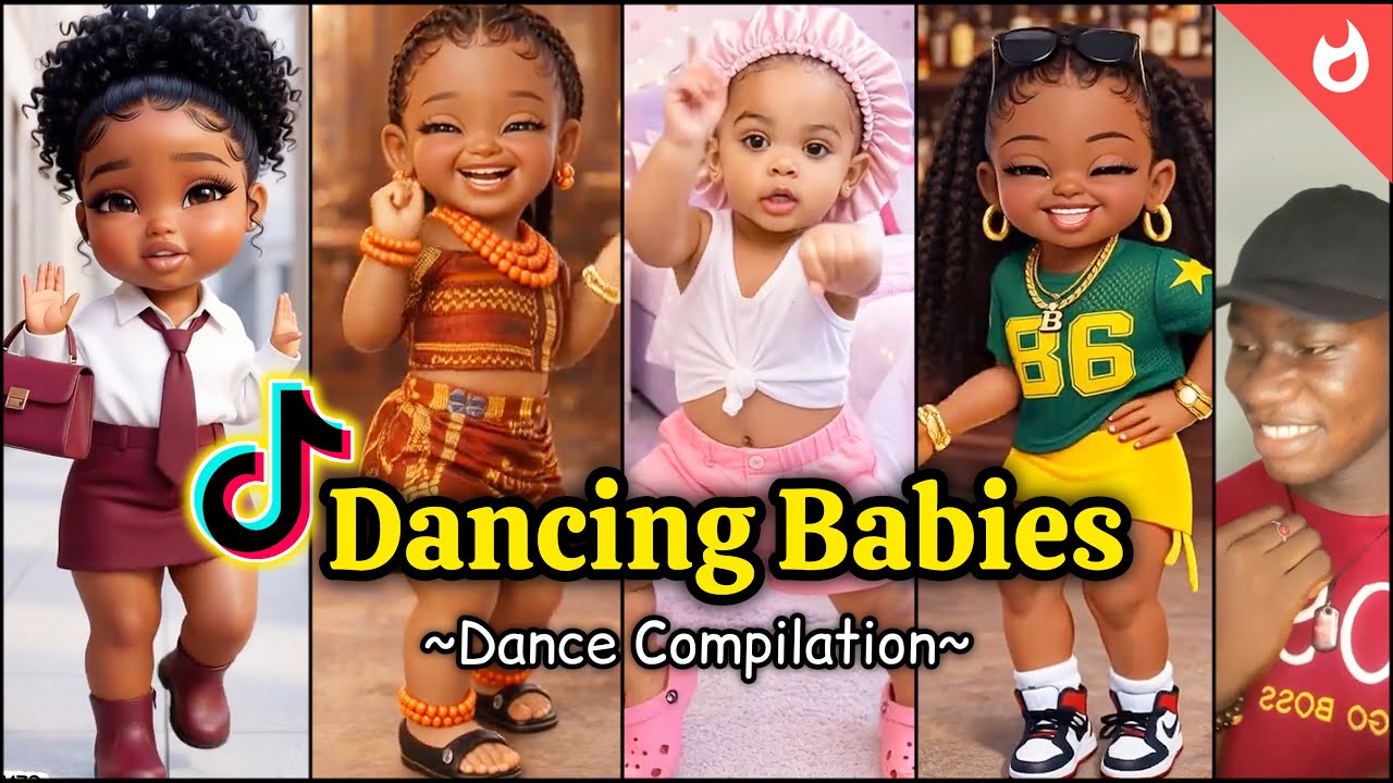 New Dance Challenge 🔥~ Best Of Ai Dancing Babies | Tiktok Dance ...
