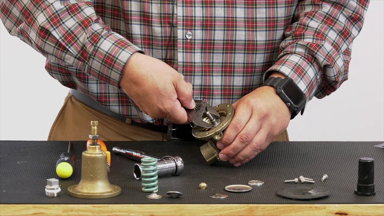 Cla Val CRL 60 Pressure Relief Pilot Rebuild - YouTube