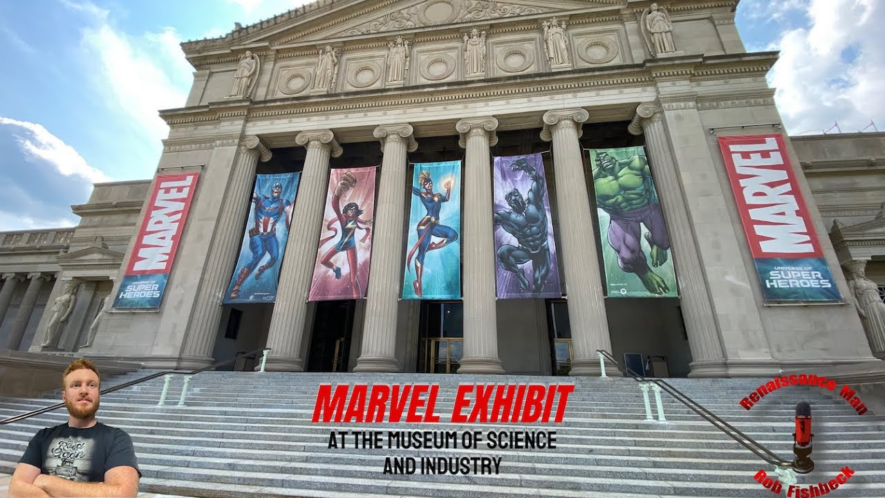 Marvel Exhibit at The Museum of Science and Industry - YouTube