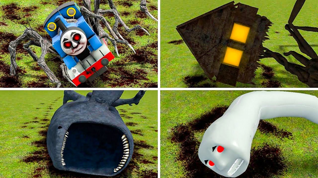 THOMAS EATER (DARK SPIDER), HOUSE HEAD, BLOOP VS ALL TREVOR HENDERSON ...