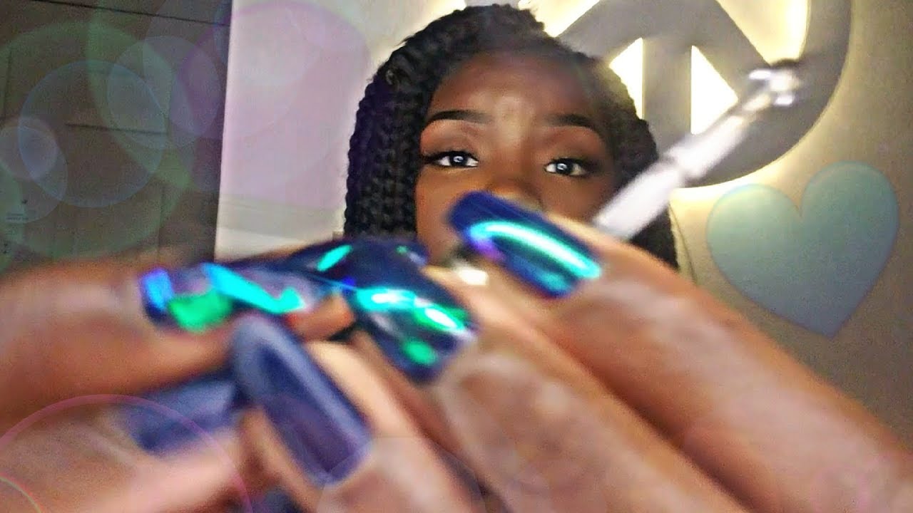 💆‍♀️🧚‍♀️ Lens Tapping ASMR Pampering Your Skin 💆‍♀️ - YouTube