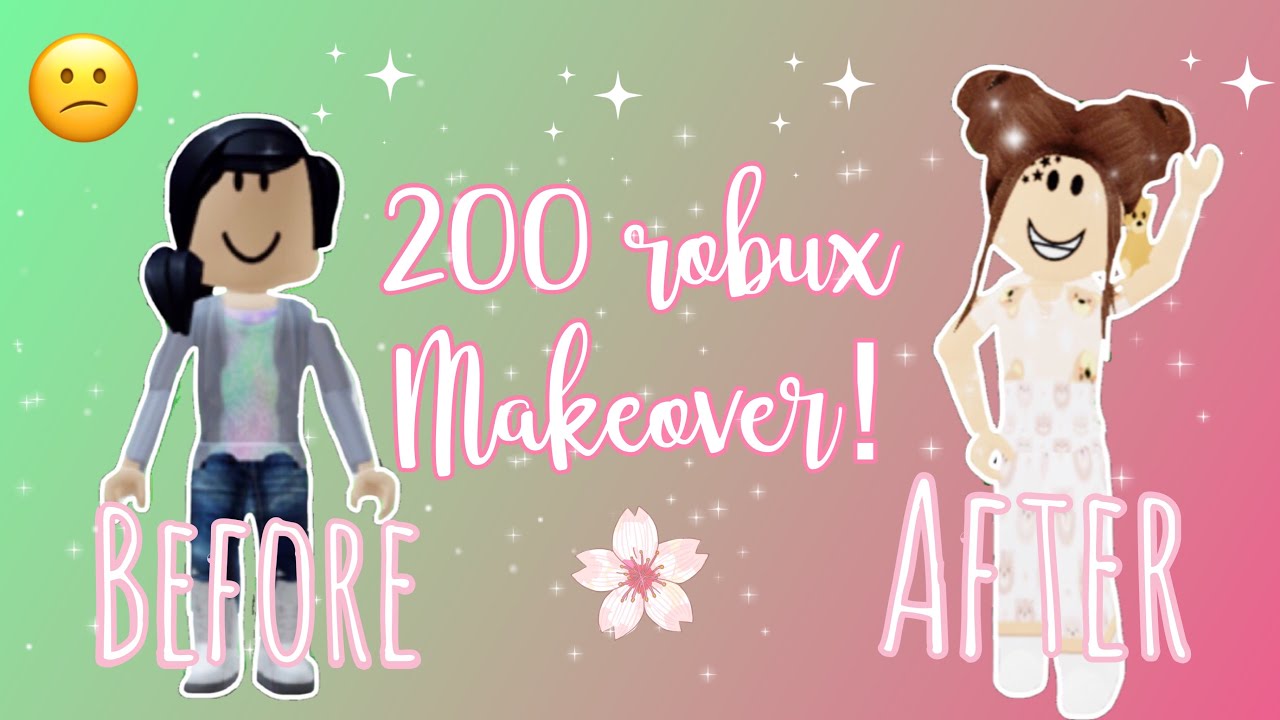 First time getting robux | Robux avatar makeover - YouTube