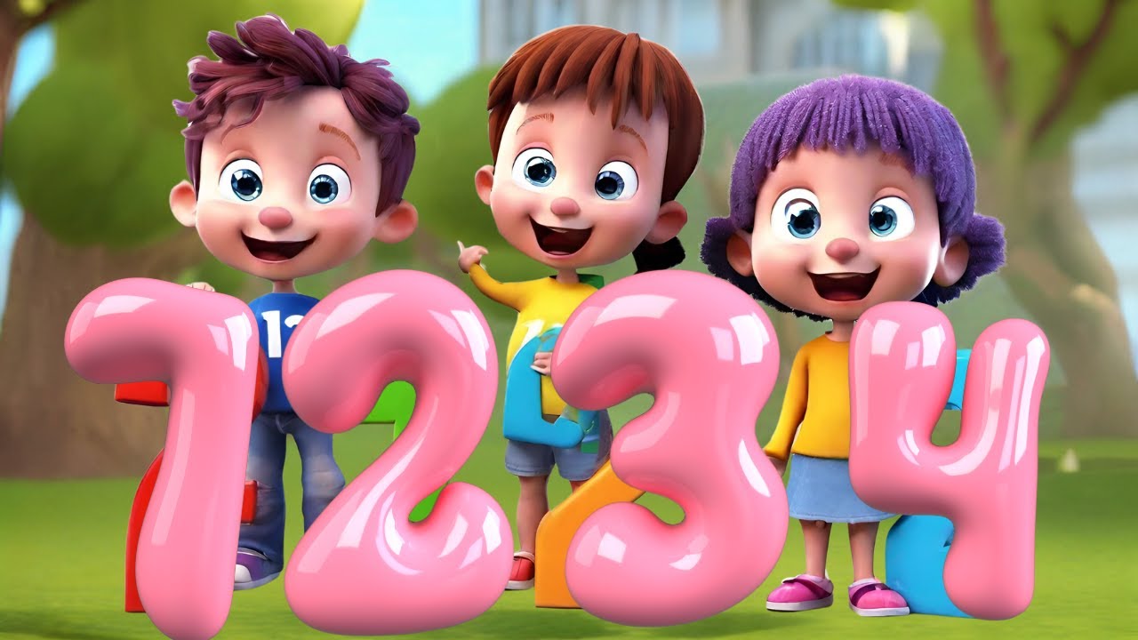 Number Learning: Teach Numbers 1-10 and 1234 for Kids | Fun Song ...