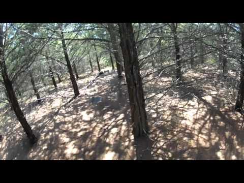 Maskenthine Lake Mountain Bike Trail 2 - YouTube