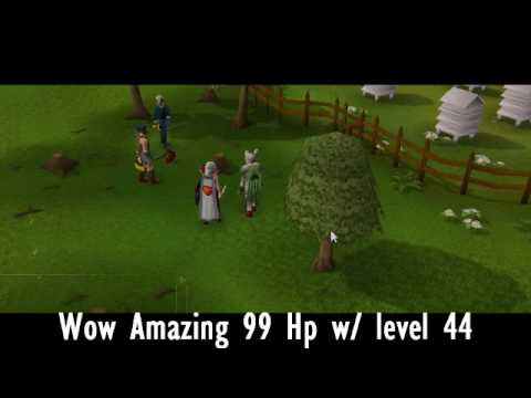 Runescape - Level 44 With 99 Hitpoints - YouTube