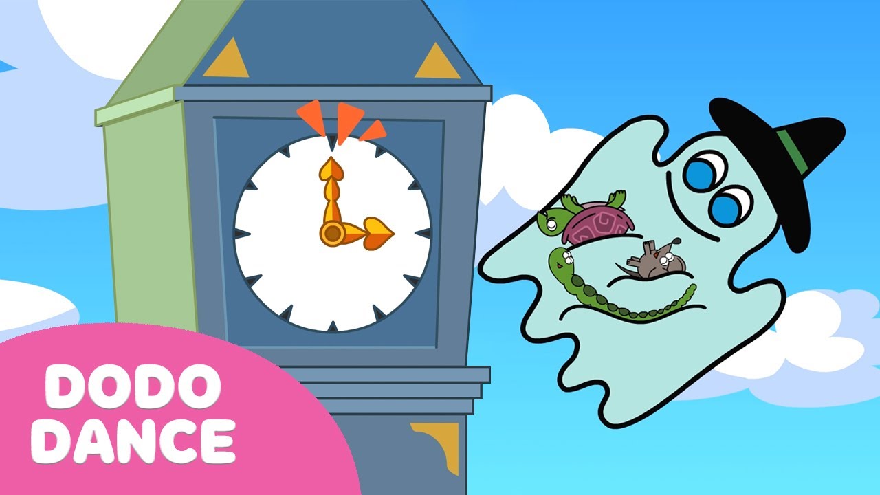 Hickory Dickory Dock | Dance Along | Nursery Rhymes | Kids Rhymes ...