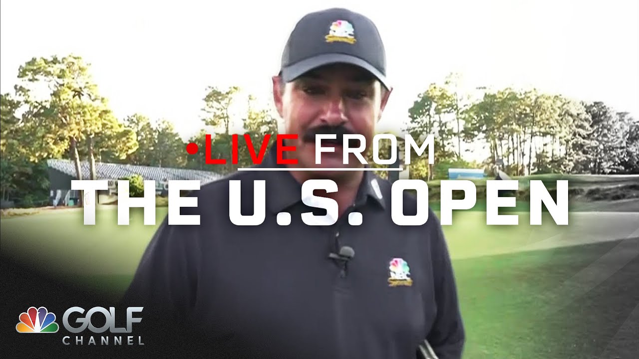 Ways to approach the fifth green at Pinehurst No. 2 | Live From the U.S ...