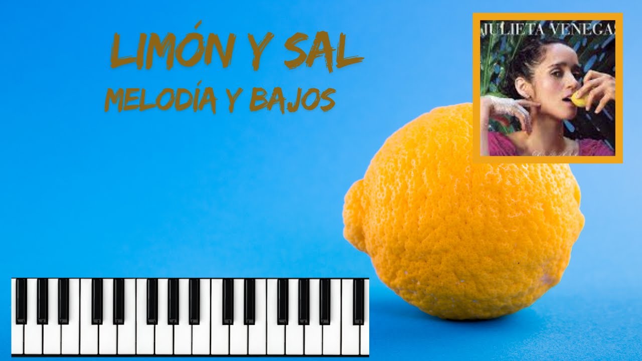 "LIMÓN Y SAL" TUTORIAL PIANO - YouTube