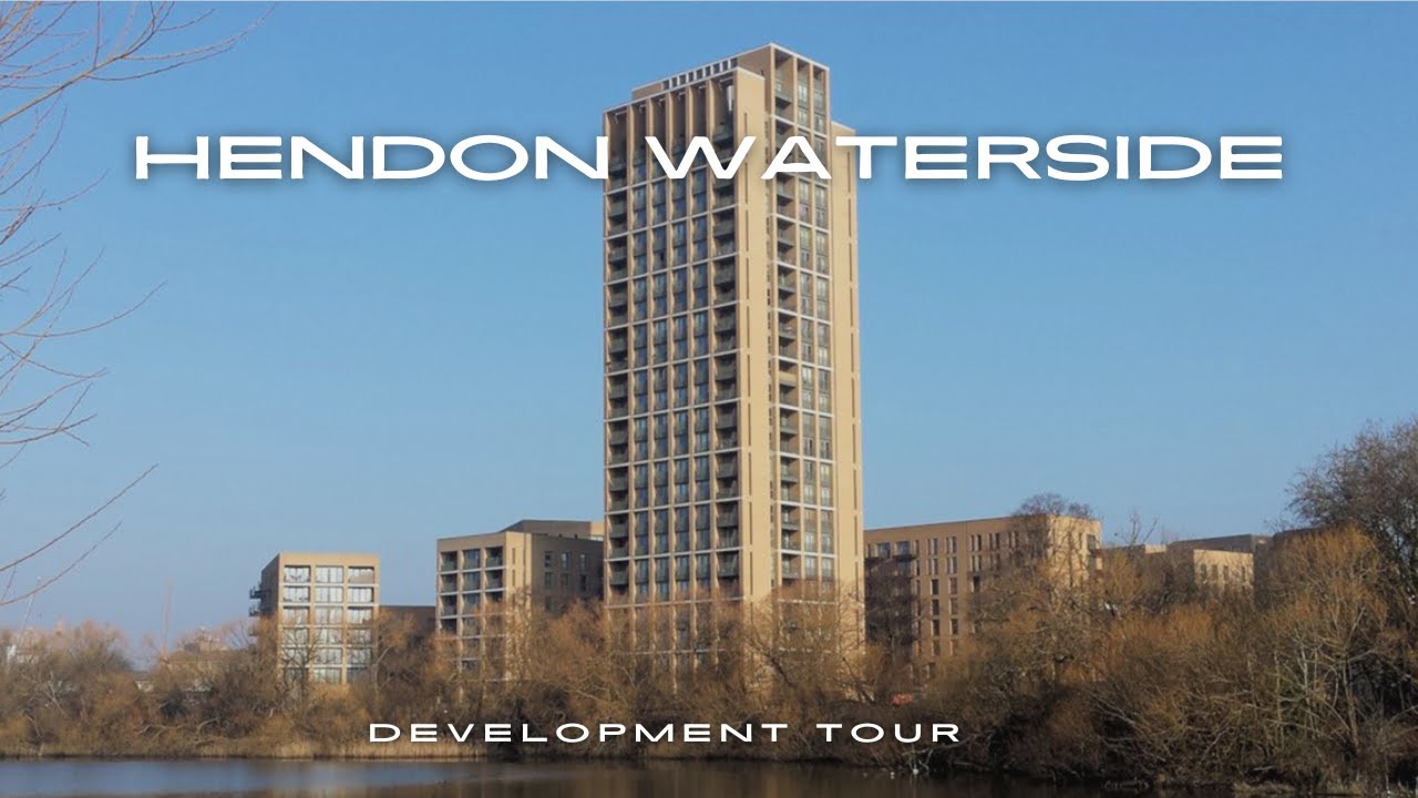 INSIDE the Award Winning HENDON WATERSIDE regeneration development in ...