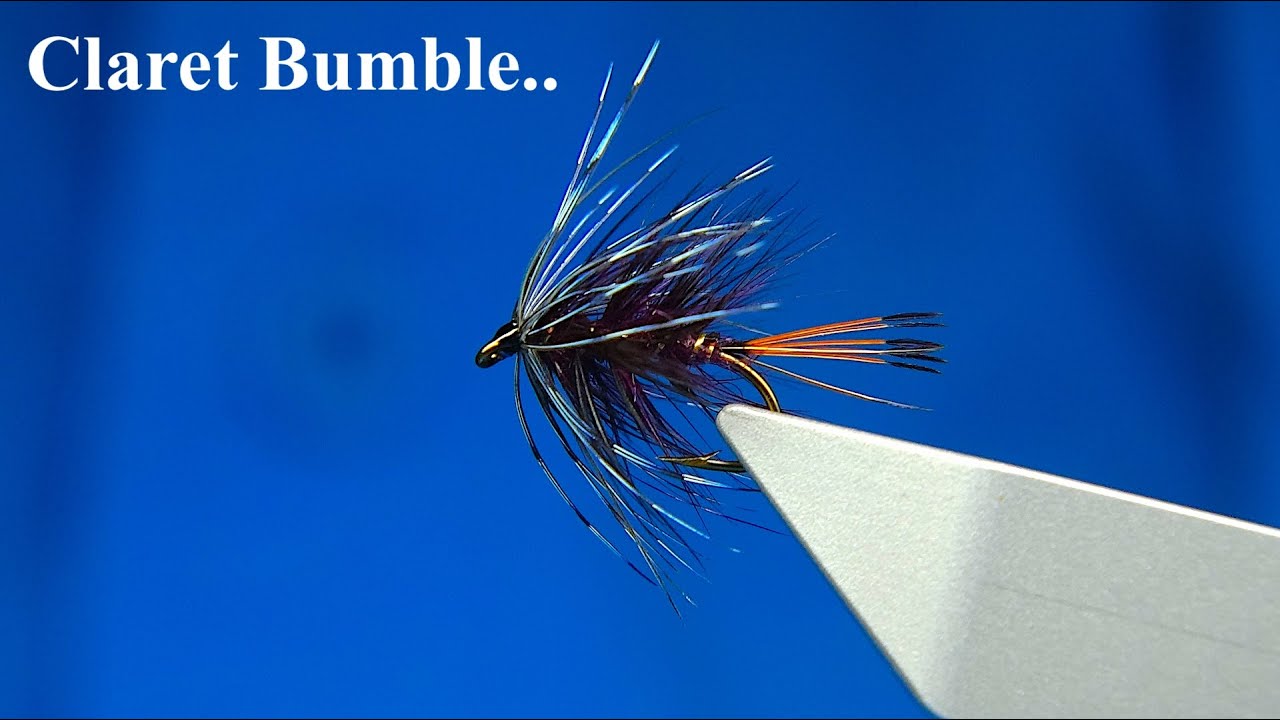 Tying T.C.Kingsmill Moore Fly the Claret Bumble with Davie McPhail ...