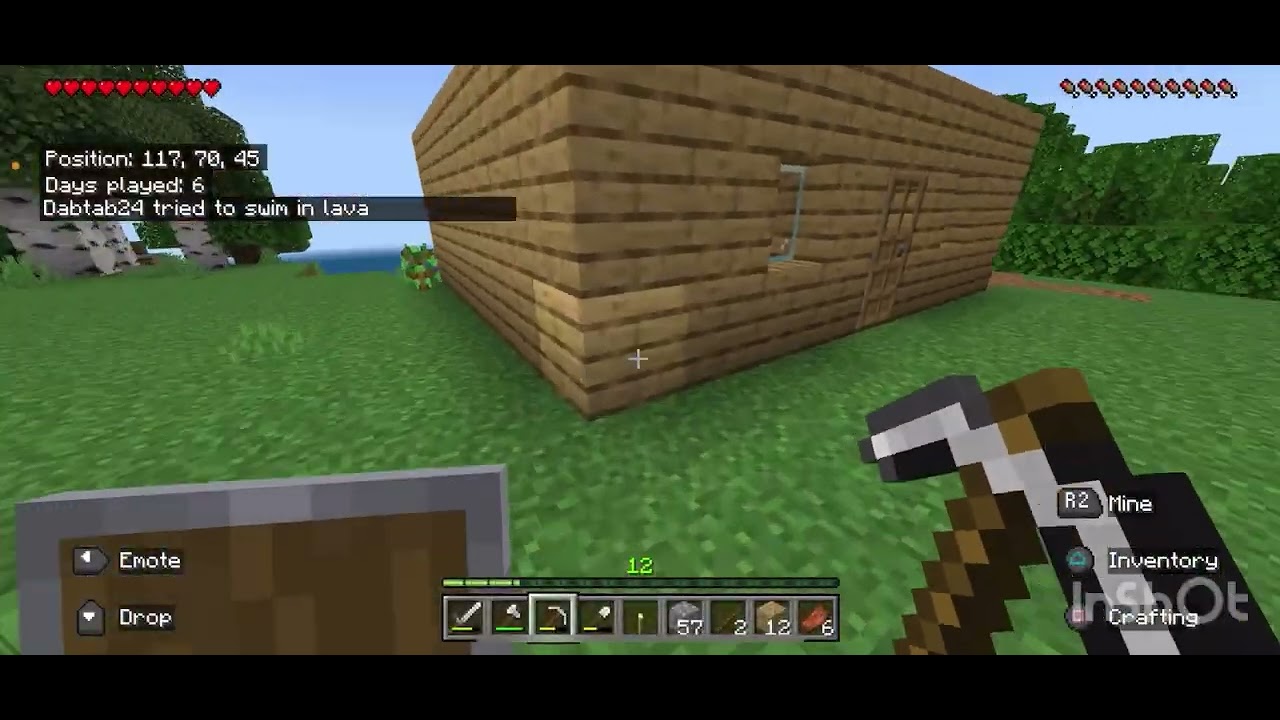 Making a mine and getting dimonds in bread town - YouTube