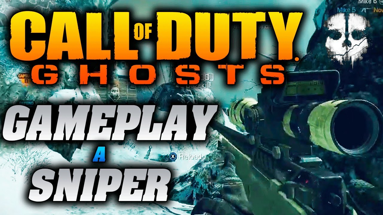 Call Of Duty Ghosts: Gameplay a Francotirador/Sniper (L115) - YouTube
