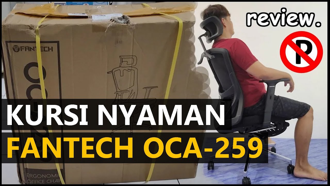 Review JUJUR! Kursi Fantech OCA259 - YouTube