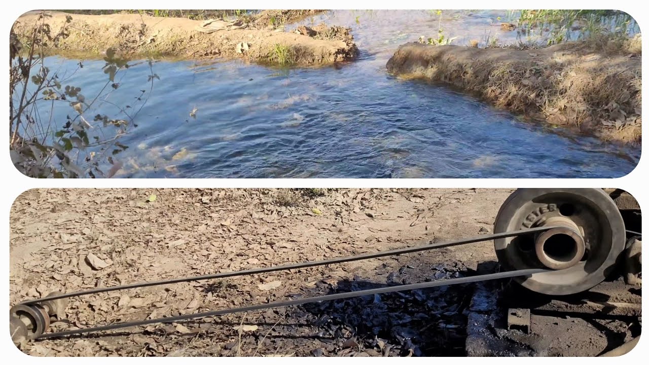 Tube Well irrigation System/ (2023)(How to Water the Crops) - YouTube