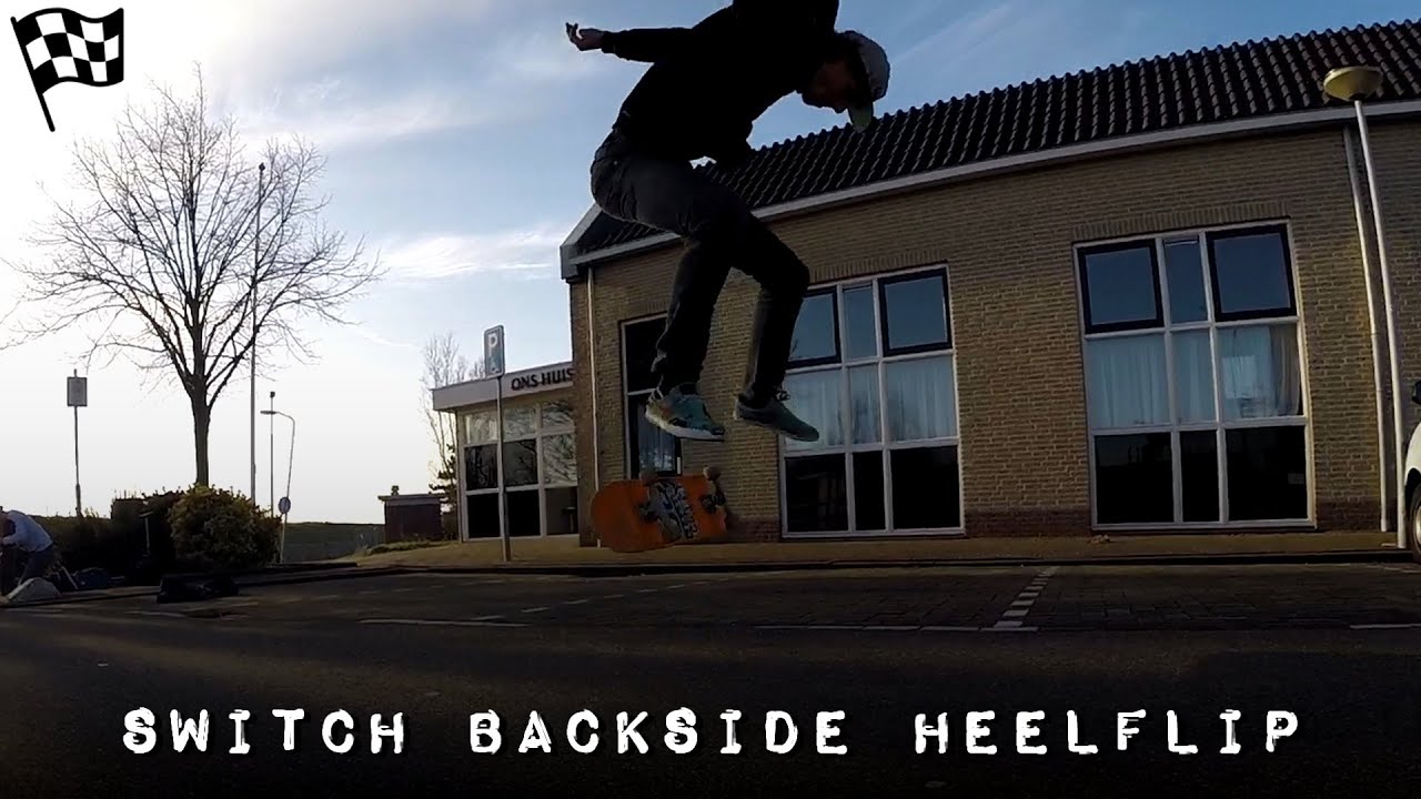 Trick Challenge: Switch Backside Heelflip - YouTube