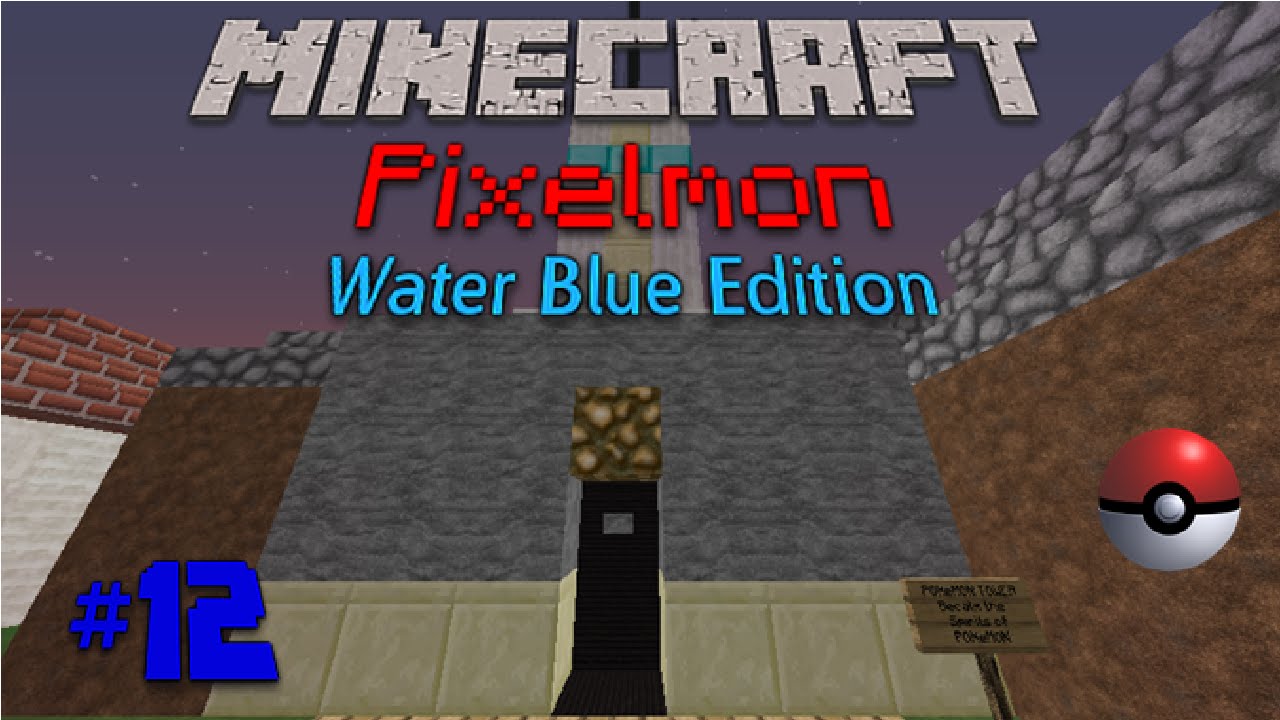 Minecraft Pixelmon- Water Blue Edition #12: "Lavender Town!" - YouTube