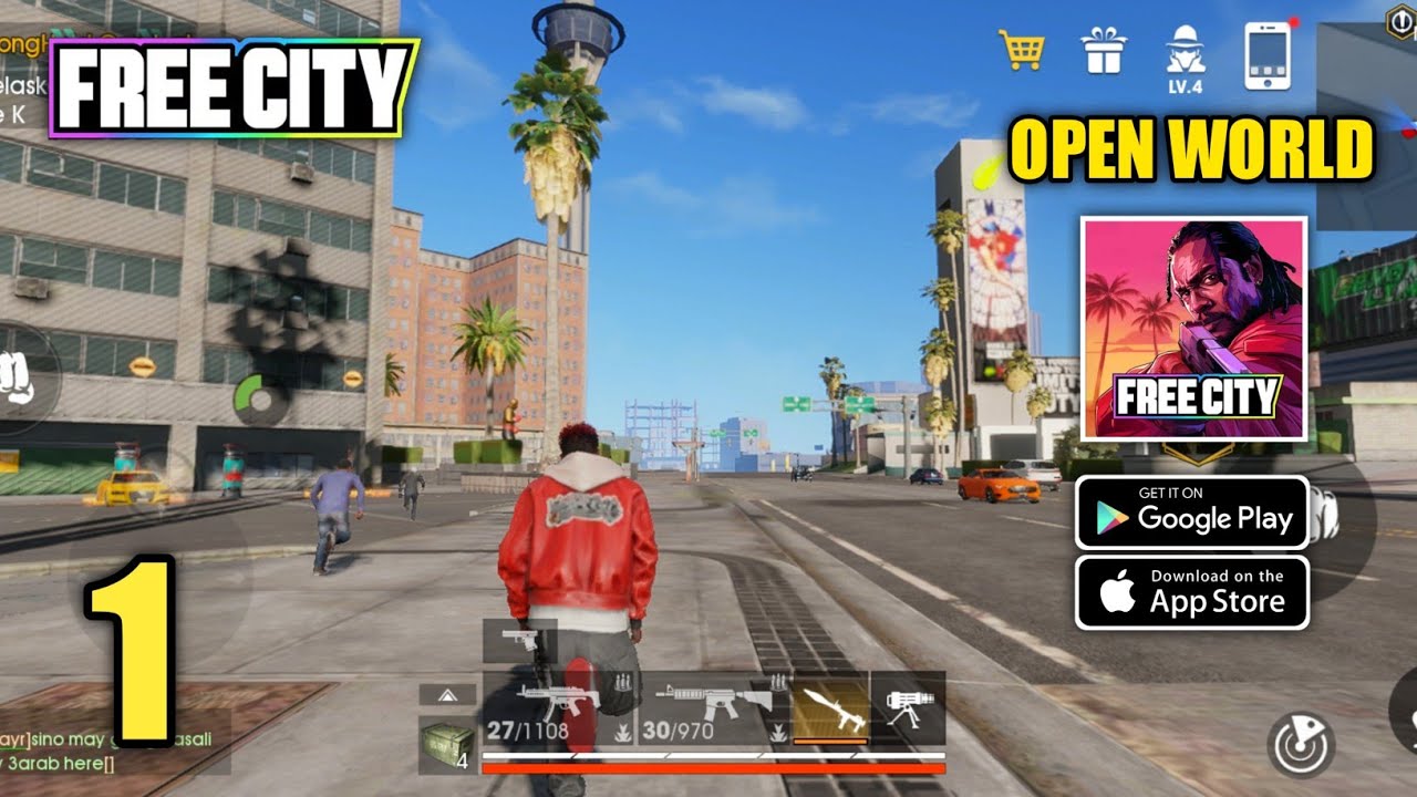 Free City Gameplay Open World (Early Access) 1 - YouTube