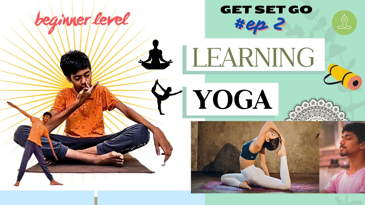 learning yoga ! { beginner level } - YouTube