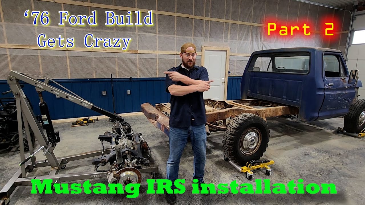 Mustang IRS installation in a Ford truck!!! Can we stuff this modern ...