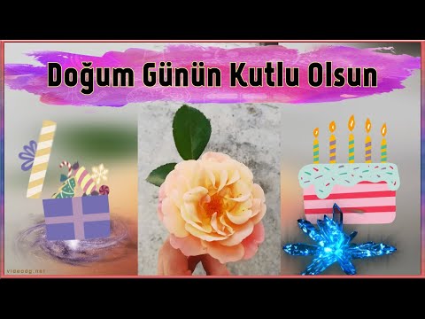 Sarı gül ile farklı doğum günü kutlaması. #doğumgünü