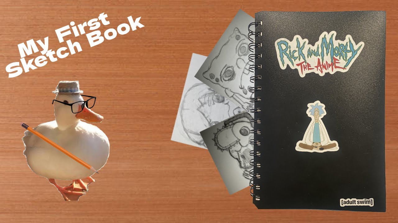 My First Sketch Book!!! :o (Mini Sketch Book Tour) - YouTube