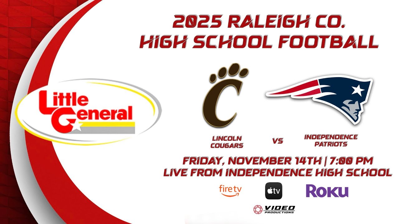 LINCOLN COUGARS VS. INDEPENDENCE PATRIOTS | 2025 INDEPENDENCE FOOTBALL ...