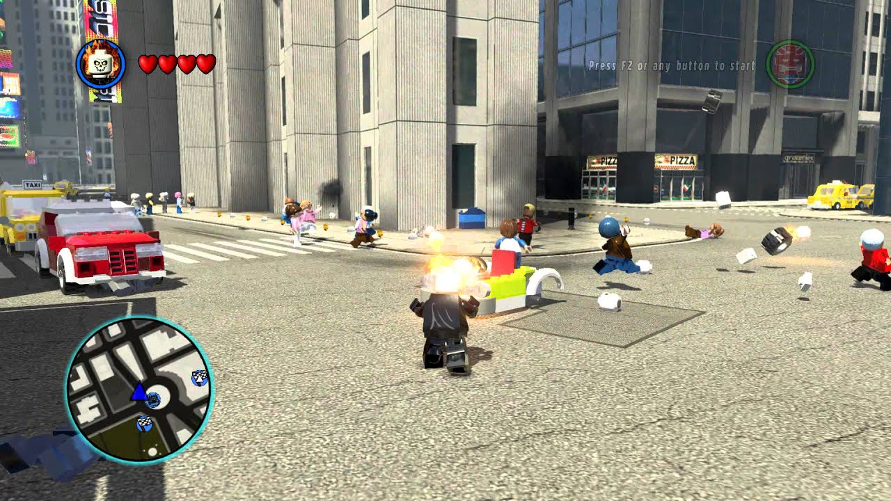 LEGO MARVEL Super Heroes - Captain Britain Kills Ghost Rider (1080p ...