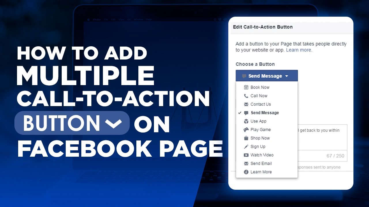 How To Add Two Or Multiple Call To Action Button On Your Facebook Page How To Add Two Or Multiple Call To Action Button On Your Facebook Page