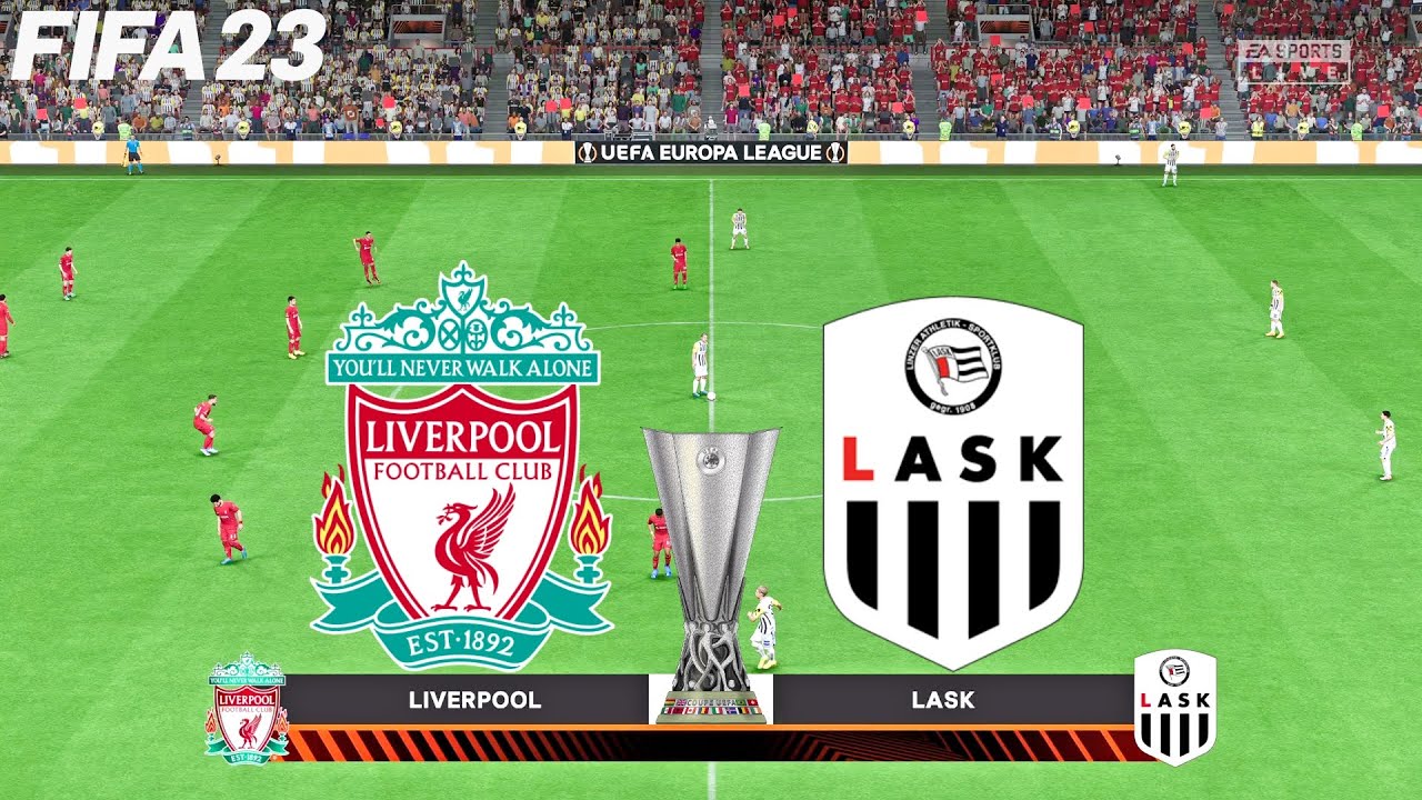 FIFA 23 | Liverpool vs LASK - UEFA Europa League - PS5 Full Match ...
