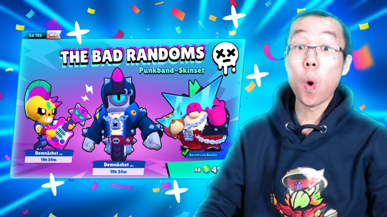 DIE BAD RANDOM SKINS SIND DA 😍| Brawl Stars deutsch - YouTube