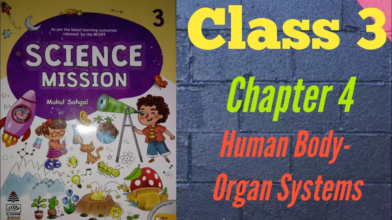 Human Body - Organ Systems | Class 3 | Chapter 4 | Science Mission ...