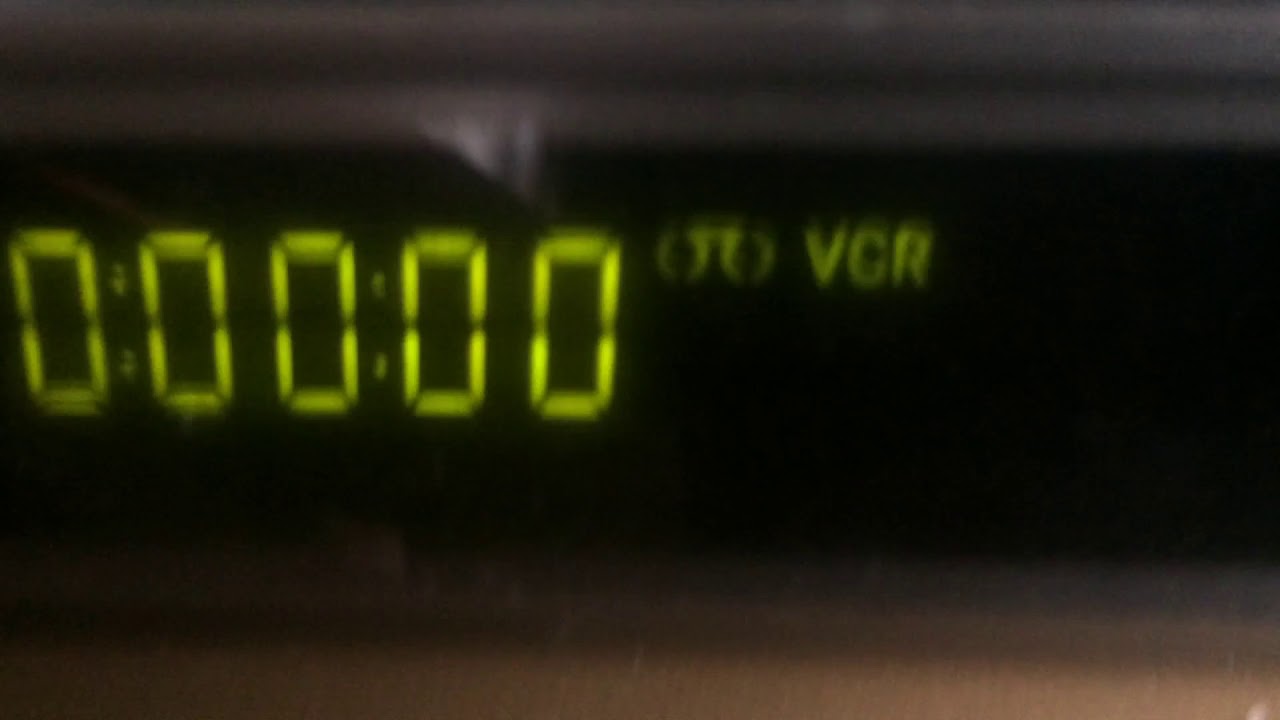 VCR fast forward 37 - YouTube