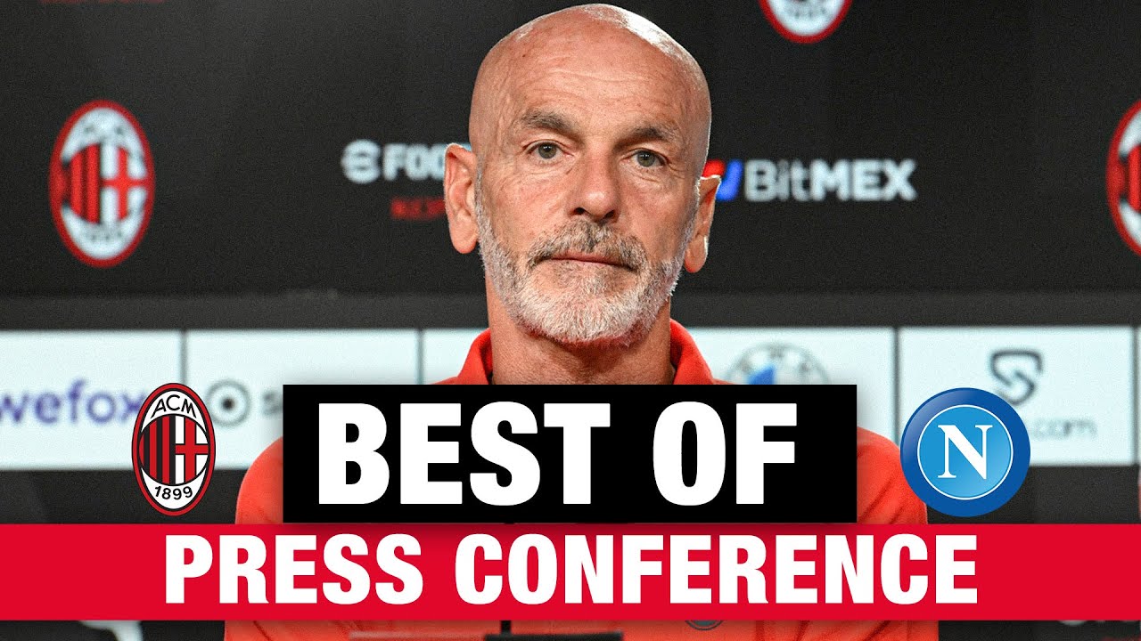 AC Milan v Napoli | Best of Press Conference - YouTube