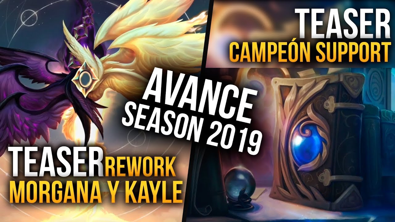 Teaser: Nuevo Campeón Support + Rework Morgana y Kayle | Avance ...