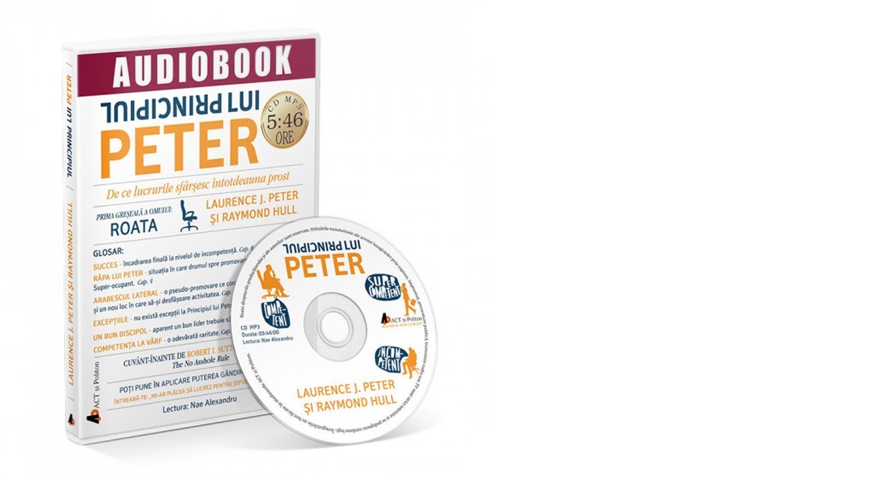 PRINCIPIUL LUI PETER - LAURENCE J. PETER; - YouTube