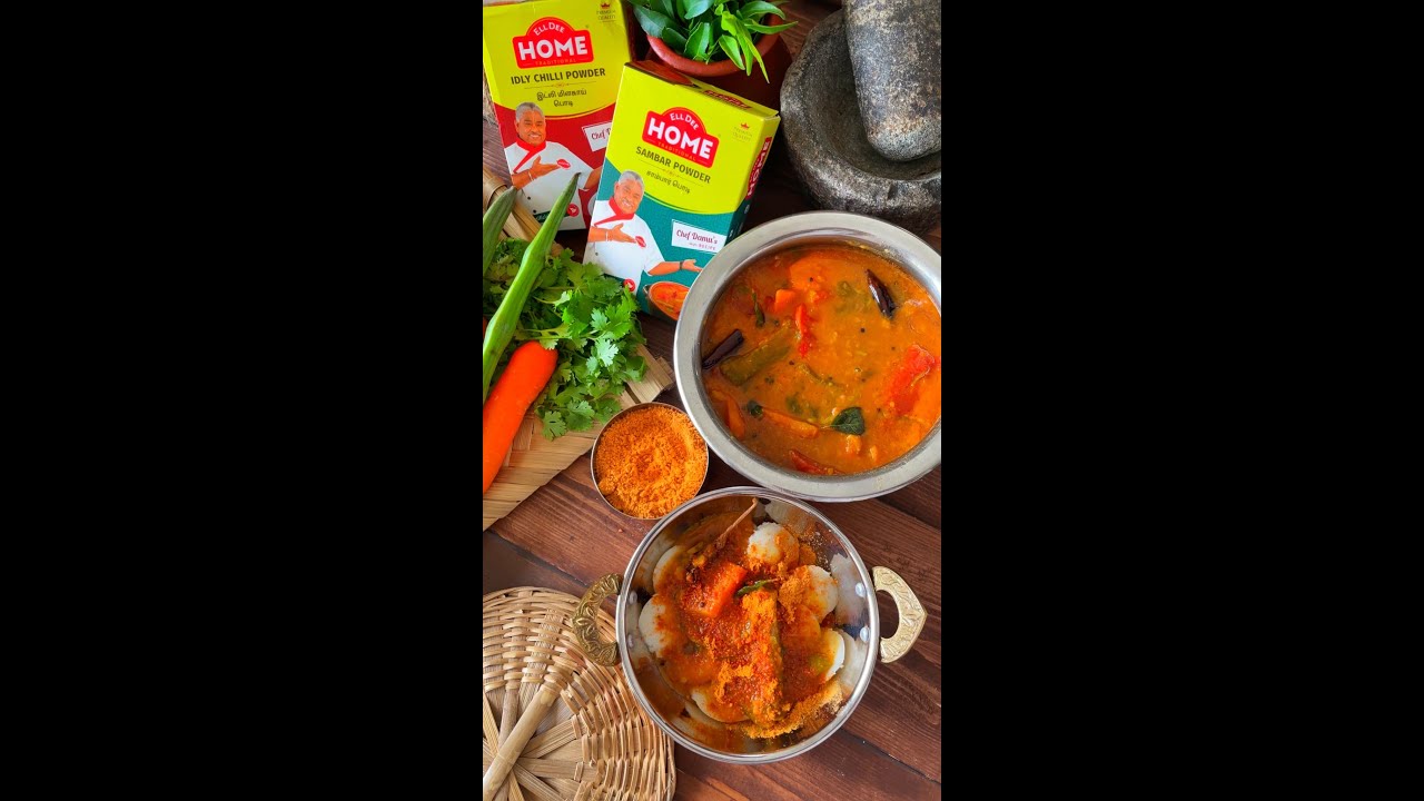 EllDee HOME - Premium Sambar Podi | Chef Dhamu's Recipe | Traditional ...