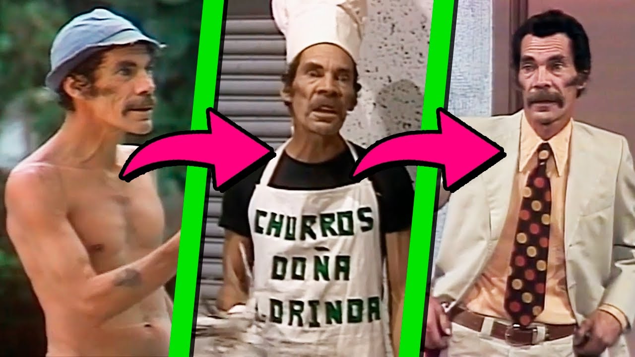 SEU MADRUGA como você NUNCA VIU! 😆 A EVOLUÇÃO COMPLETA do PERSONAGEM ...