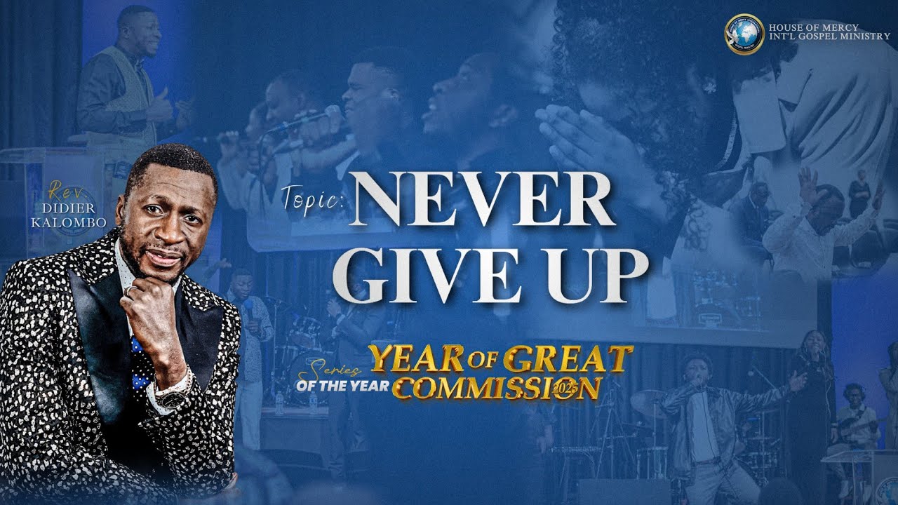 Sunday Live Service || Never Give Up || Rev. Didier Kalombo - YouTube